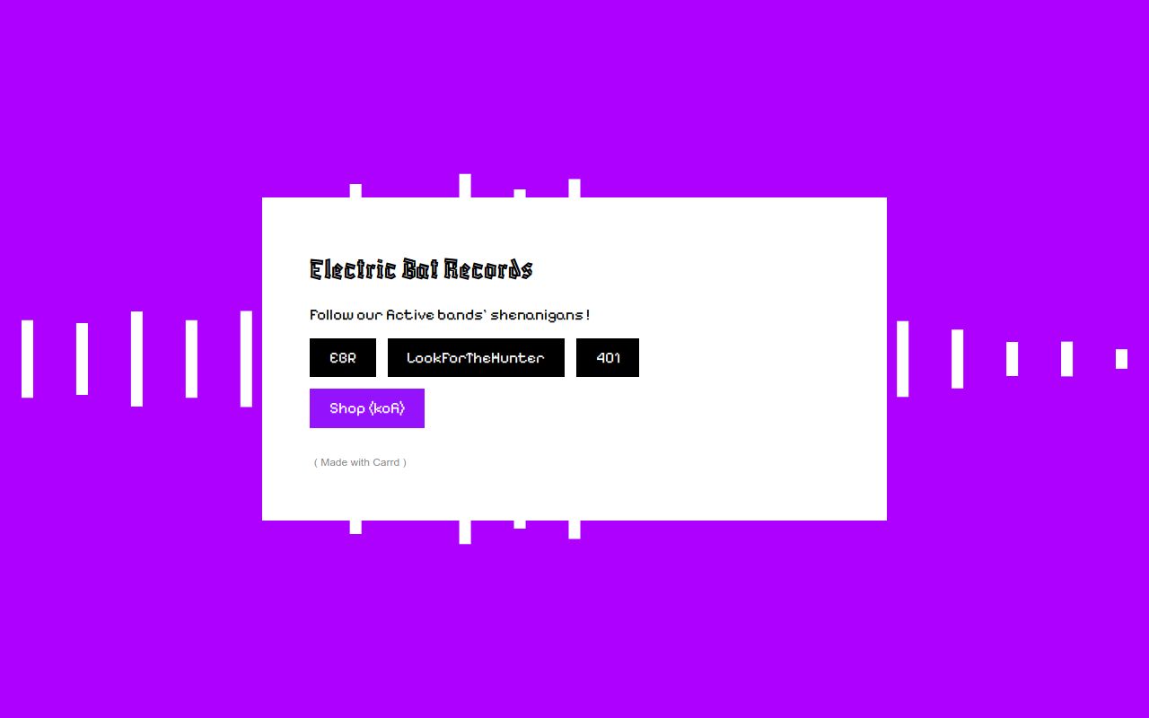 electric bat records